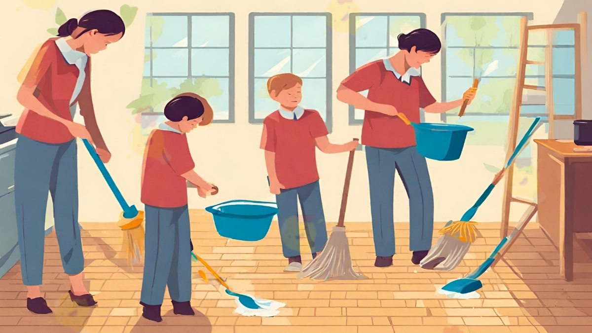 À Quoi Sert d'Enseigner les Tâches Ménagères aux Elèves?